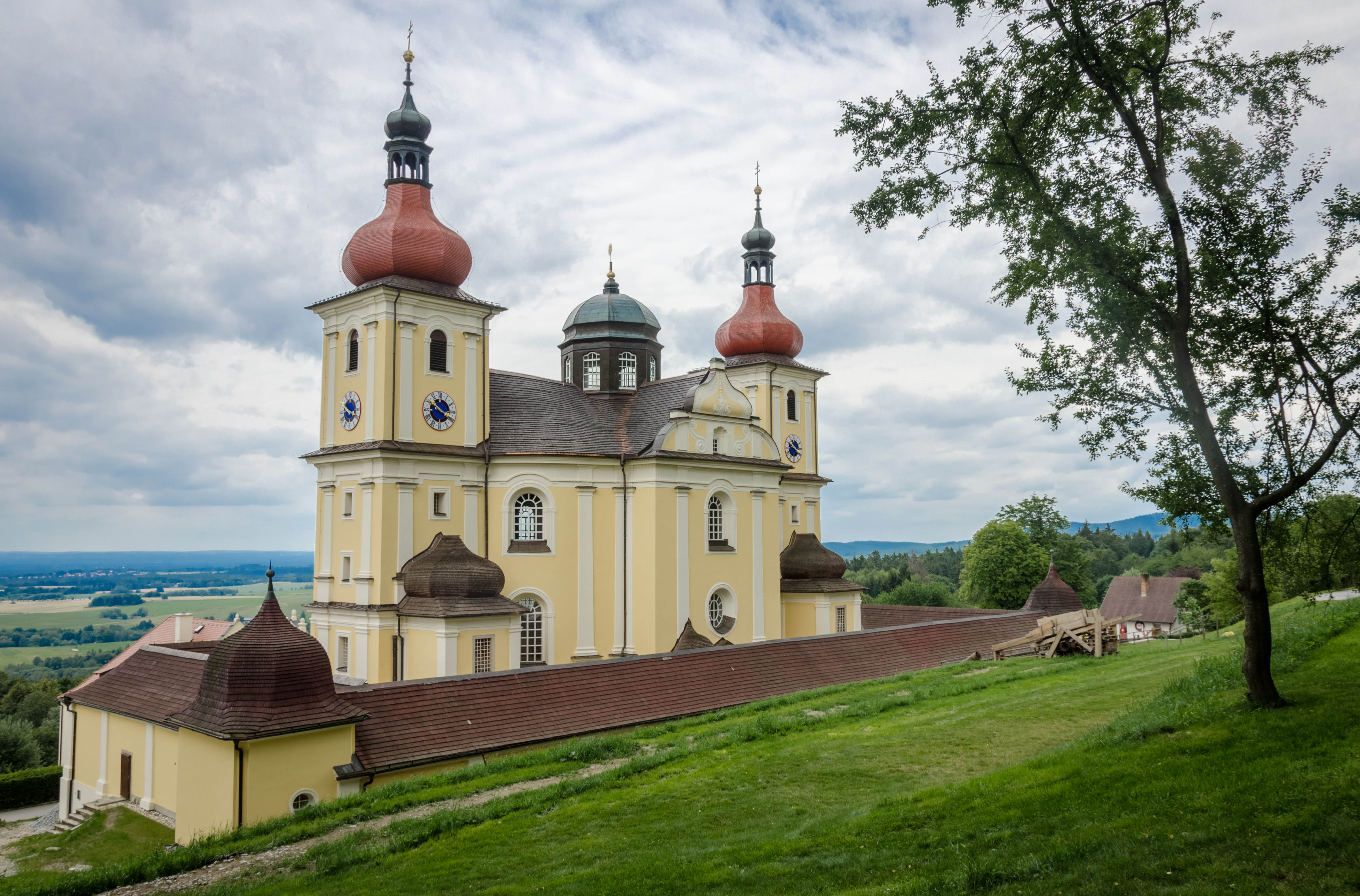 Wallfahrtskirche Maria Trost in Brünnl (Dobrá Voda) | Südböhmen Entspannt